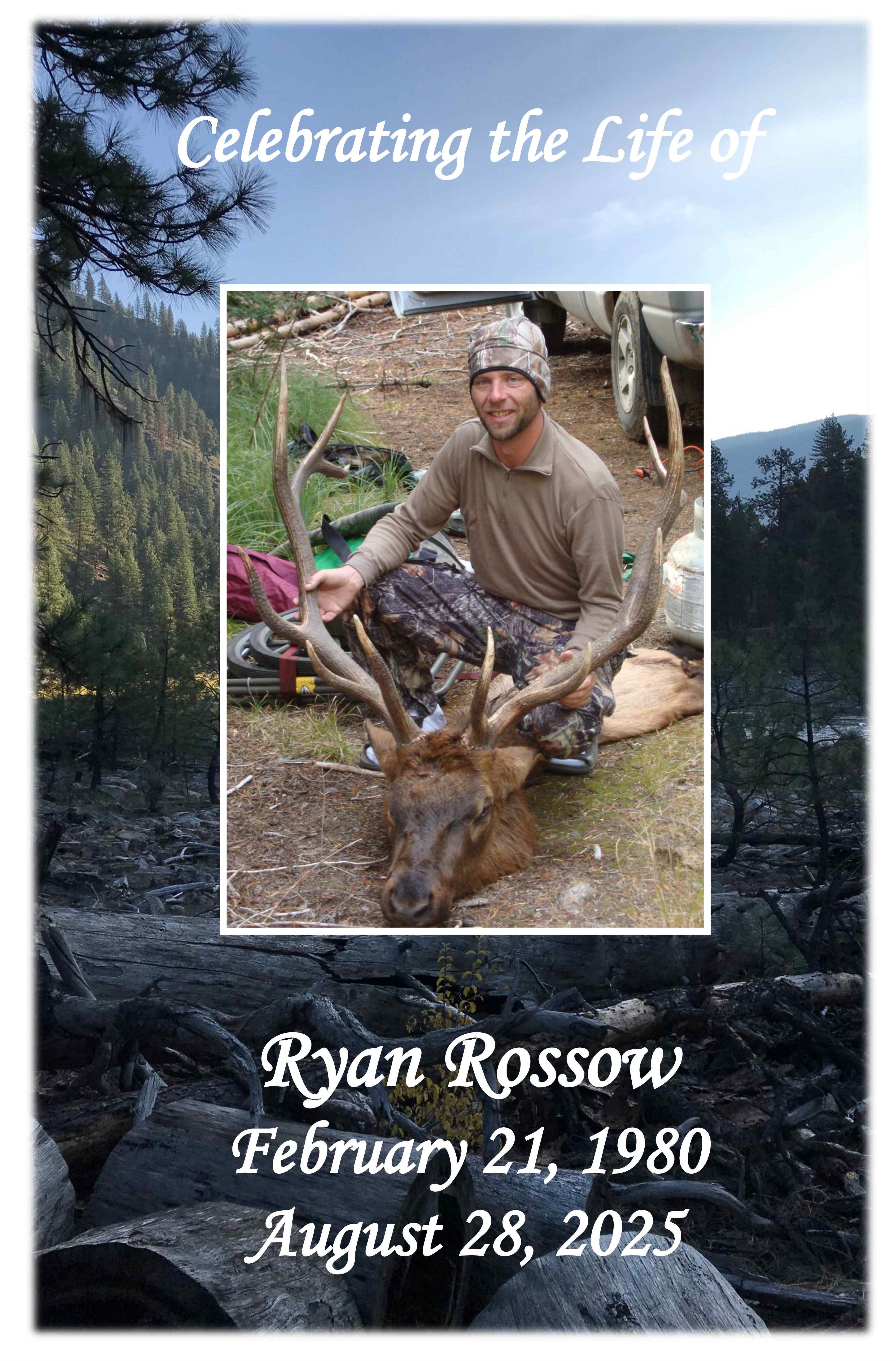 Obituary | Ryan Rossow of Davenport, North Dakota | DAHLSTROM FUNERAL HOME